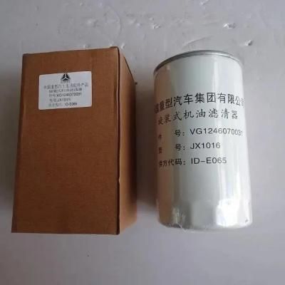 Cina Elemento di filtro dell'olio motore Vg1246070031 per motore standard di HOWO A7 Truck Parts in vendita