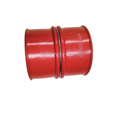 Cina WG9725530516 Foton Daimler Truck Accessori Intercooler Supercharger Special Silicone Tube Hose Truck Resistente alle alte temperature in vendita