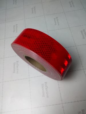China High Visibility Vehicle DOT-C2 Conspicuity Reflective Material Tape Sticker 5CM For Custom Traffic Signs for sale