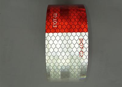 Cina Nastro riflettente bianco rosso del veicolo retro per prismatico autoadesivo delle automobili in vendita