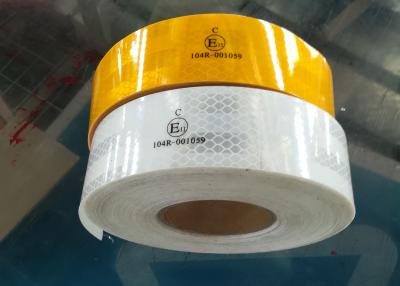 China Clear 2 Inch Waterproof Reflective Tape For Cars Light Single Sided Acrylic Or PC Material for sale