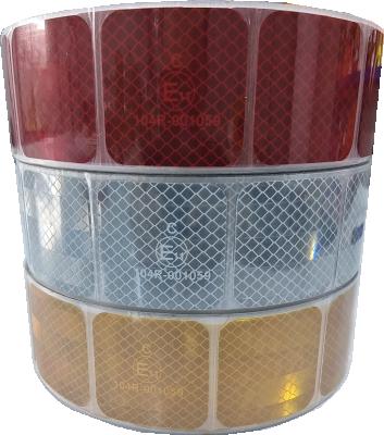 China ECE104 Curtain Side Segmented Reflective Tape for sale
