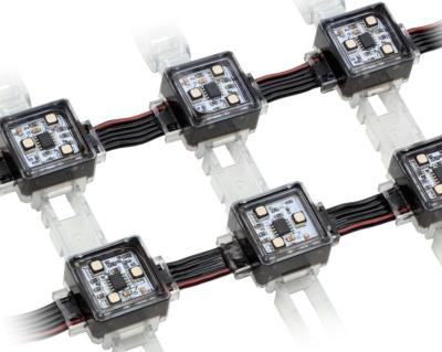 China 0.72W Single Color LED Pixel Light 2cm Waterproof For Outdoor Lighting for sale