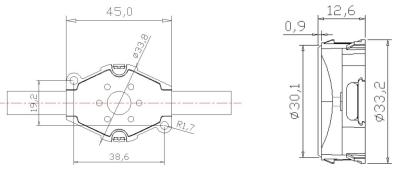 Cina 1W un pixel LED da 12 volt accende il singolo colore RGB RGBW 3 ANNI di garanzia in vendita
