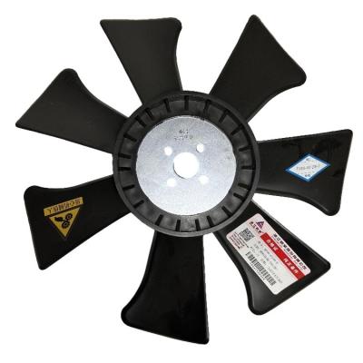 中国 490B-41100フォークリフト部品 ラジエーター扇風機刃 黒色プラスチック用 490/495/498/4D30G31 販売のため