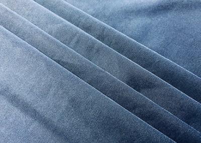 China Stretchy Blue Haze Underwear Fabric / 200GSM 85% Polyester Spandex Material for sale