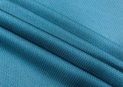 China Dark Green Color Polyester Mesh Fabric / Air Polyester Knit Mesh 110GSM for sale