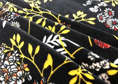 Cina Tessuto del velluto del poliestere tricottato filo di ordito/tessuto velluto modellato fiori degli uccelli in vendita