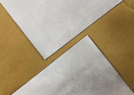 Leather Effect  100% Polyester Felt Fabric Grey For Upholstery Projects Pillows