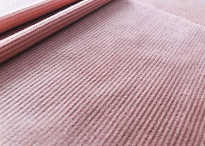 China O material poli do veludo de algodão do rosa de bebê de 94% arfa os acessórios que fazem 200GSM elástico à venda