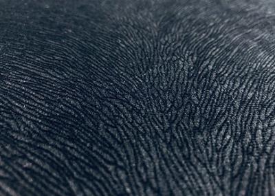 China 210gsm Luxury Velvet Fabric / Velvet Cloth Material Peacock Grain Color for sale
