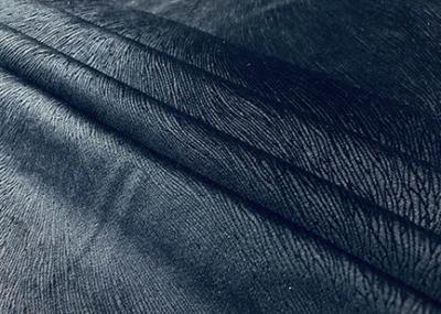 China 210gsm Luxury Velvet Fabric / Velvet Cloth Material Peacock Grain Color for sale