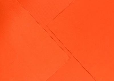 Cina 240GSM tessuto molle 100% del poliestere DWR per l'arancia fluorescente degli accessori in vendita