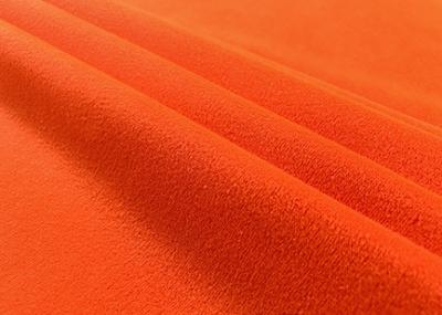 Cina 240GSM tessuto molle 100% del poliestere DWR per l'arancia fluorescente degli accessori in vendita