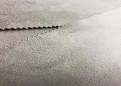 China 260GSM Soft Recycled Micro Polyester Fabric / Khaki 100 Polyester Material for sale