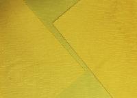 China 210GSM 100% Polyester Embossed Micro Velvet Fabric - 160cm Width Yellow Textile for Upholstery for sale