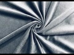 200GSM de Stof Ducth Van kationen van het polyesterfluweel voor Sofa Grey Twill Color