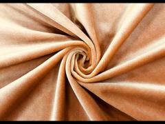 240GSM de zachte Materiële 100% Polyester van het Olijf Gele Fluweel voor Huistextiel