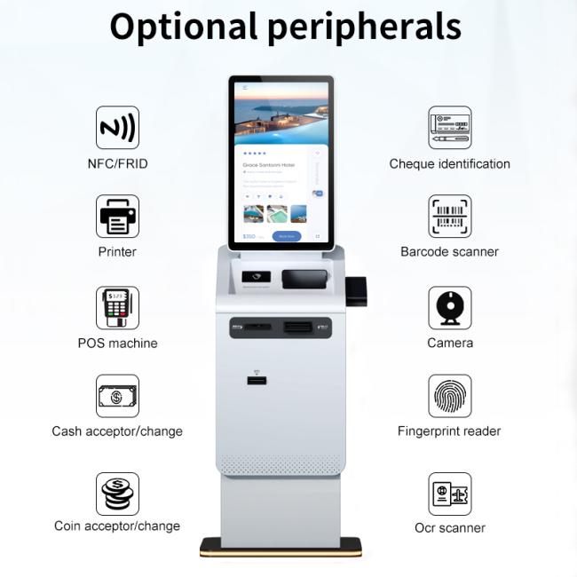 Technical components of Self Payment Kiosk