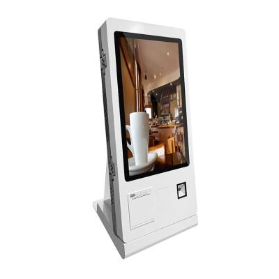 China Android Retail Touch Screen Kiosk Desktop Restaurant Ordering Kiosk for sale