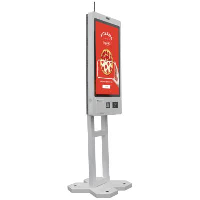 China Pago capacitivo del servicio del uno mismo de la máquina del quiosco del pedido del restaurante de la pantalla táctil en venta