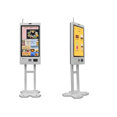 China Indoor Interactive Kiosk Touch Screen Order Android Self Service Check Out Machine Self Ordering Kiosk Terminal for sale