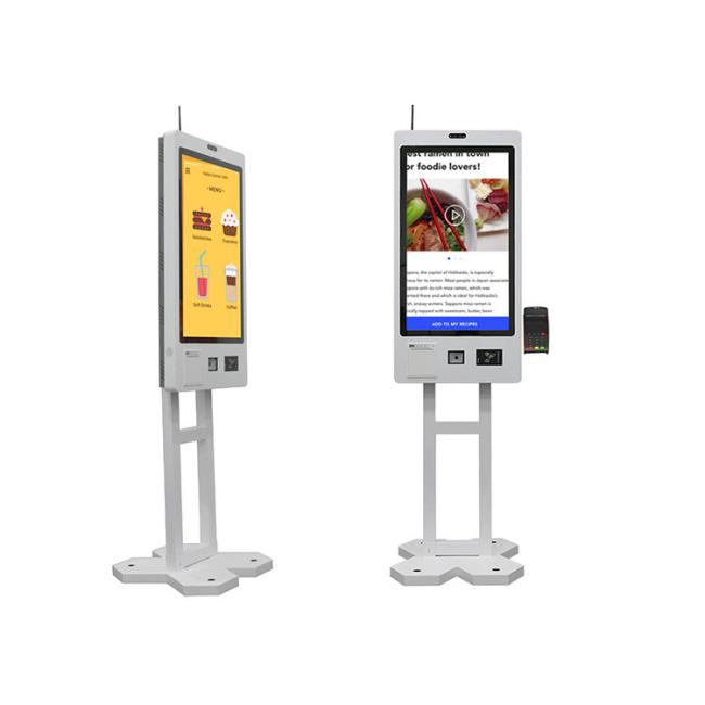 Self Ordering Kiosk in restaurant environment