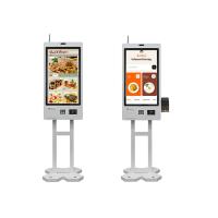 China Restaurant Self Ordering Kiosk with Card Reader Thermal Printer for sale