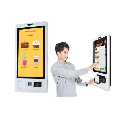 China Ticket Printing Self Service Kiosk with Custom Color and High-Resolution 1920*1080 FHD for sale