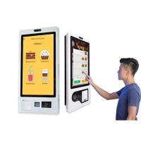 China Restaurant Self Ordering Kiosk with Card Reader Thermal Printer for sale