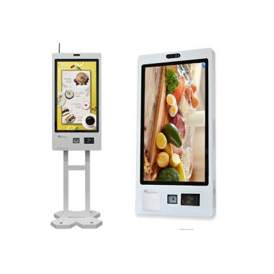 China Boden-Stellung Touch Screen Restaurant-Selbsteinrichtungskiosk Mcdonald KFC zu verkaufen