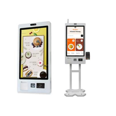 중국 자동 결제 터미널과 스캐너로 매장 체크아웃 키오스크를 극대화 판매용