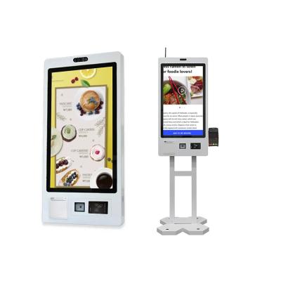 Cina Supermercato 21,5 touch screen che ordina la macchina di pagamento della verifica del chiosco in vendita