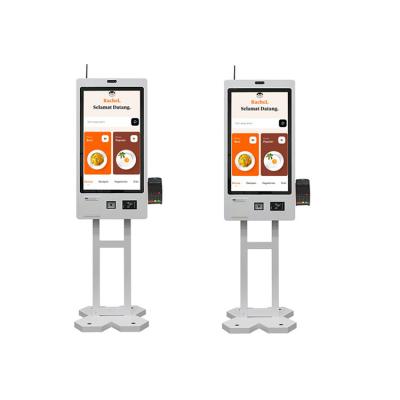 China Supermarkt Self Service Informatie Terminal 32-inch automatische kassa-machine Te koop