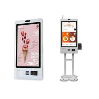 China 10 Point Capacitive Touch Restaurant Self Ordering Kiosk With Ticket Printing And RFID Reader for sale
