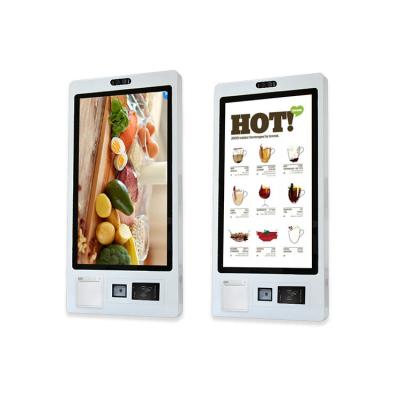 China Capacitive Self Checkout Machines Kiosk 32 Inch Touch Screen Payment Terminal for sale