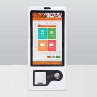 China Android Self Service Order Kiosk Touch NFC Card Reader Bill Pay Checkout Machine for sale