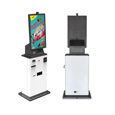 China Macchina d'ordinazione Bill Card Reader Cash del chiosco di pagamento di self service automatico a 32 pollici for sale