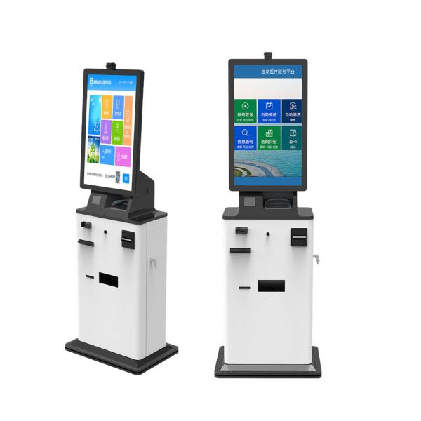 プリンターおよび現金払いの自己サービス自動販売機、スマートな自動切符のキオスク