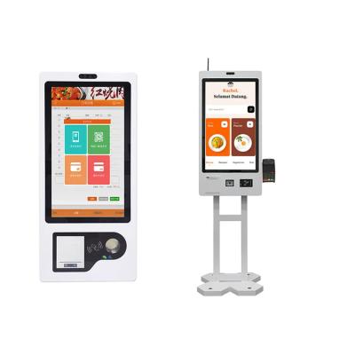 China Muurhangende installatie Selfservice kiosk Ticketprinting en aangepaste kleur for sale