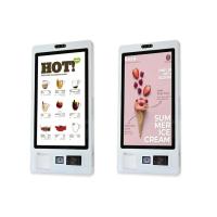 China Convenient Self Ordering Kiosk With Ticket Printing Qr Scanner / Rfid Reader for sale
