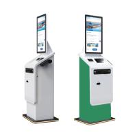 China Self Service Payment Kiosk with Android LCD Touchscreen and Thermal Printer for sale