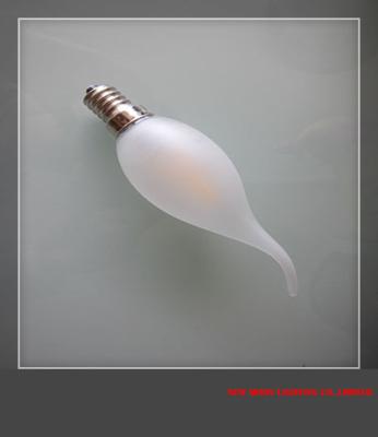 China E12 110V frosted C35 4W LED filament candle light for sale