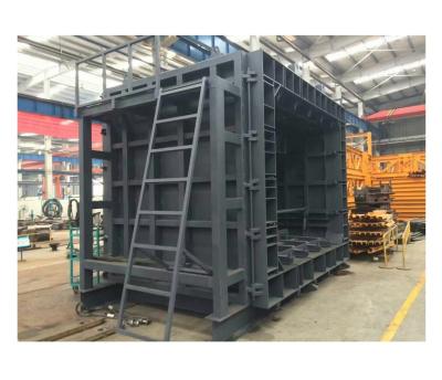 China Precast Concrete Underground Pipe Gallery Mold / Precast Concrete Box Culvert Mold for sale