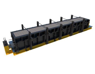 China Prefabricated Concrete Column Mould / Prefabricated Concrete Pillar Mould for sale
