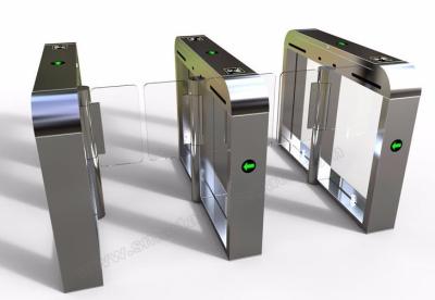 China Door access control 2.2mm thickness DC24V Brushless Motor 0.4sec high speed gate turnstile for sale