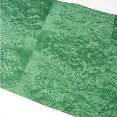 China Moisture Proof Dyed Veneer Sheets , Coloured Green Purple 0.5 Mm Wood Veneer for sale