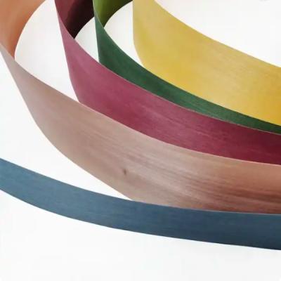 Cina Colorato Legno Verniciato Naturale Veneer FSC Certificazione 0.6mm ignifuge in vendita