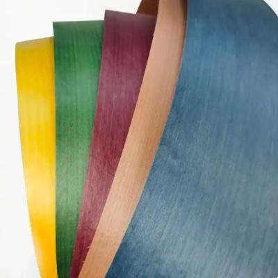 Cina Colorato Legno Verniciato Naturale Veneer FSC Certificazione 0.6mm ignifuge in vendita