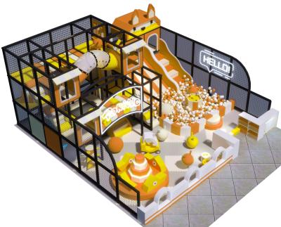 China Multi-function Indoor Playground Equipment for Kids Slide and Ball Pit NO Inflatable Style Multi-function Playground Indoor for sale